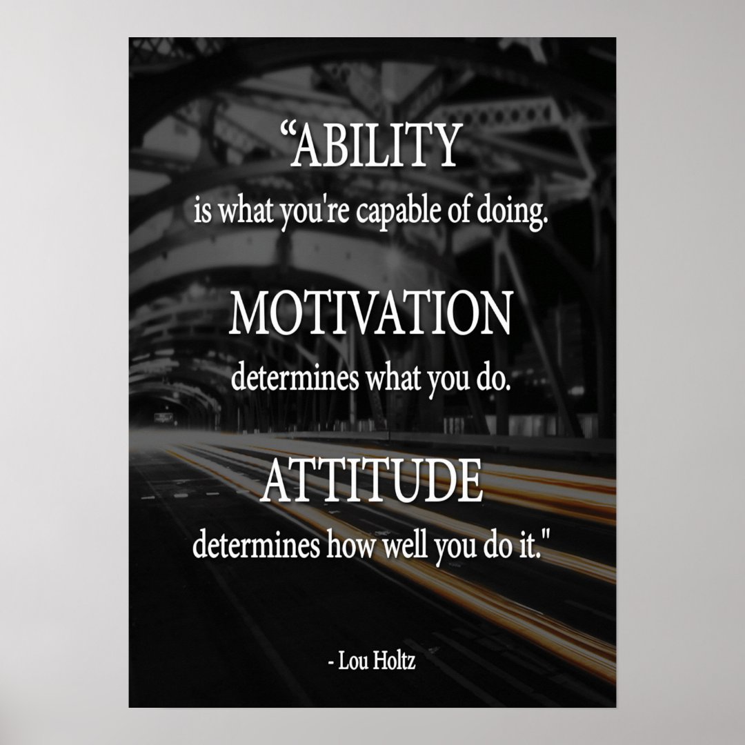 Workout Motivational Poster | Zazzle