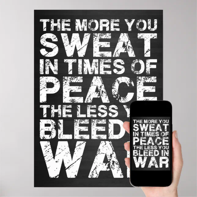 Workout Motivational Poster | Zazzle