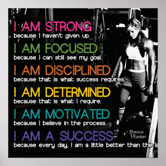 Workout Motivational Poster | Zazzle