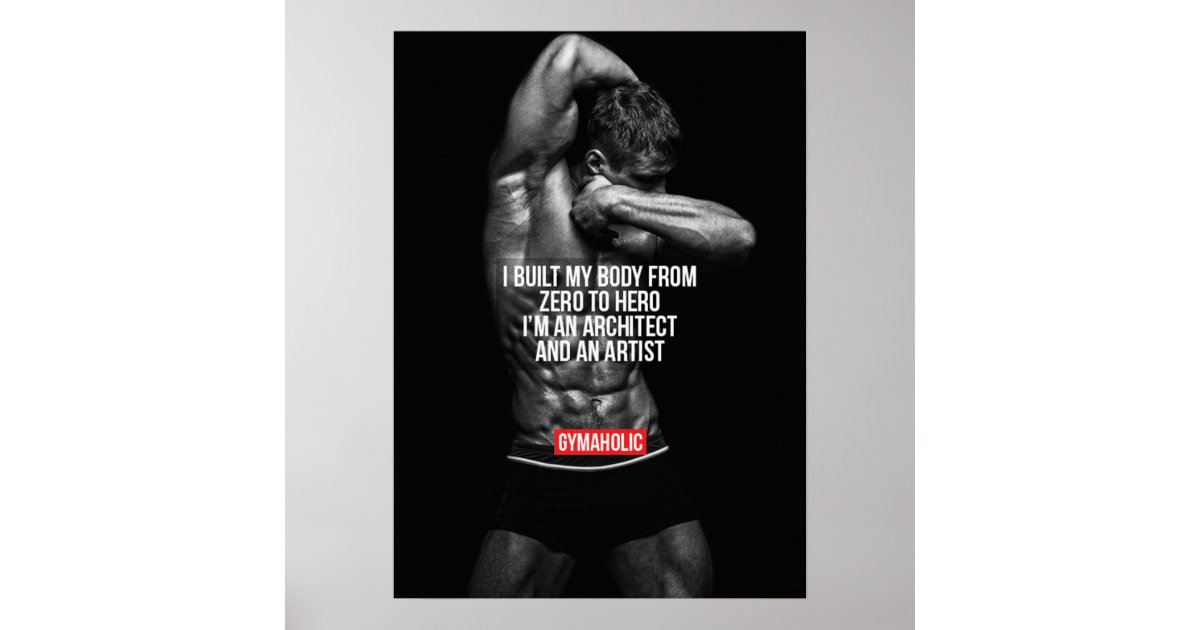 Workout Motivational Poster | Zazzle