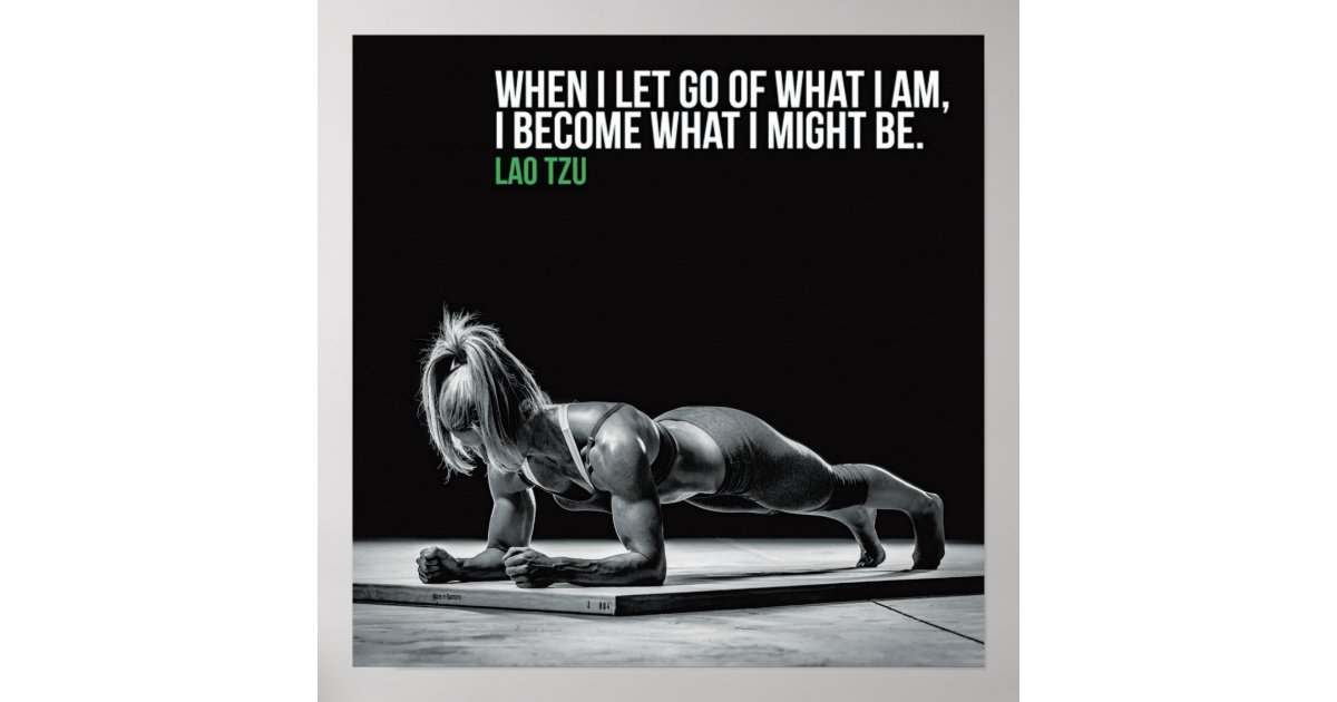 Workout Motivational Poster | Zazzle