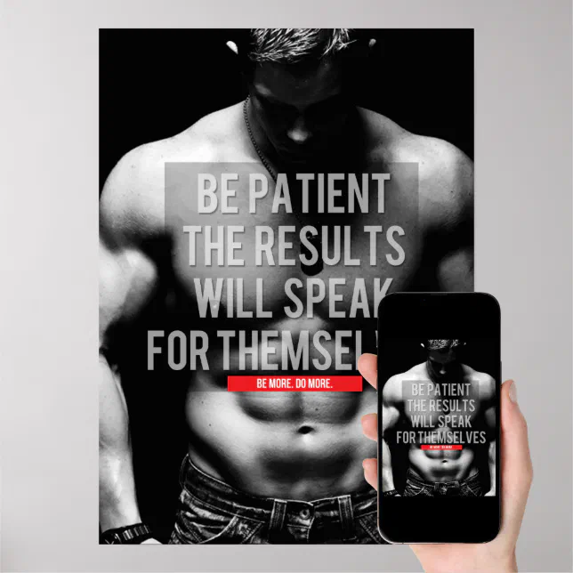 Workout Motivational Poster | Zazzle