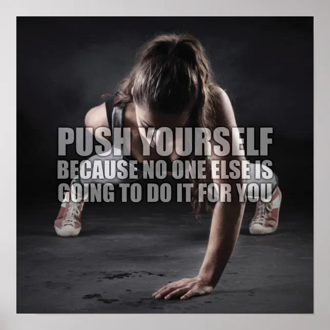 Workout Motivational Poster | Zazzle