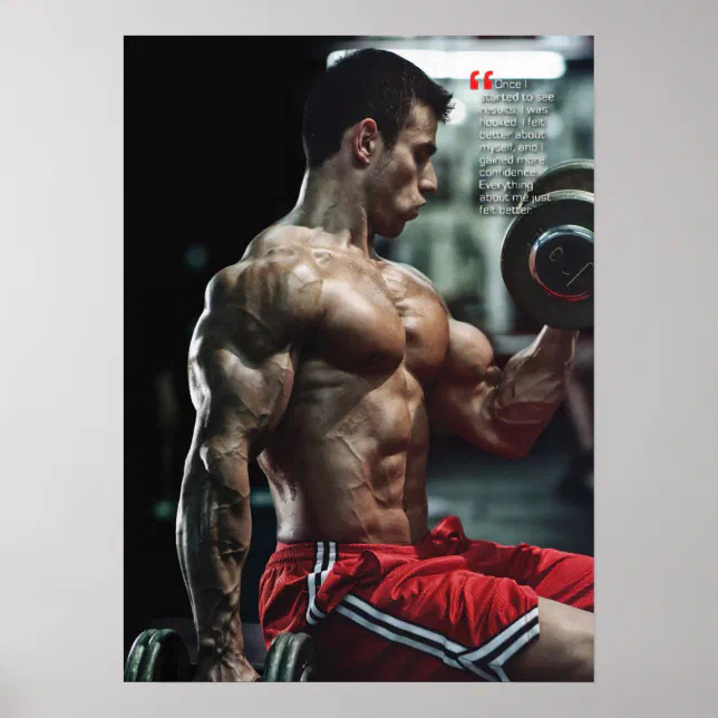 Workout Motivational Poster | Zazzle