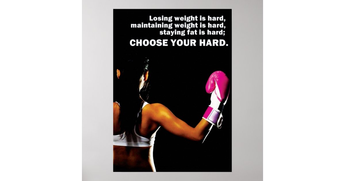 Workout Motivational Poster | Zazzle