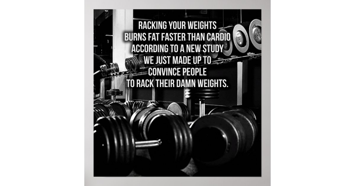 Workout Motivational Poster | Zazzle