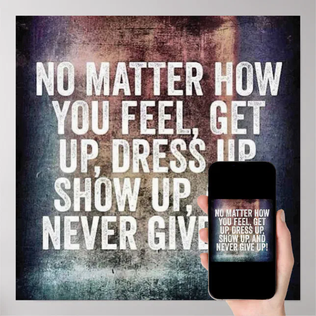 Workout Motivational Poster | Zazzle