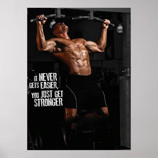 Workout Motivational Poster | Zazzle