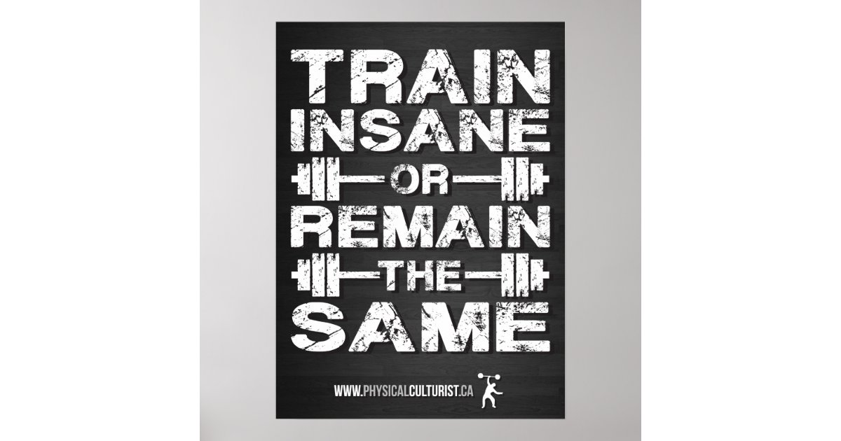 Workout Motivational Poster | Zazzle