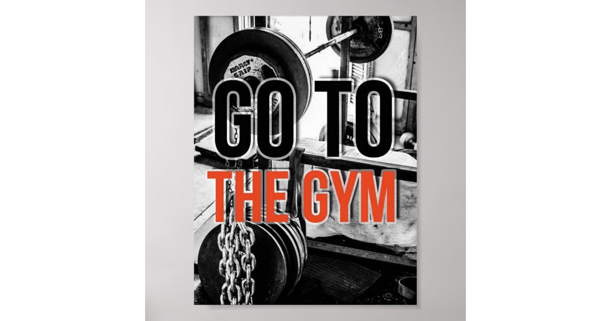 Workout Motivational Poster | Zazzle