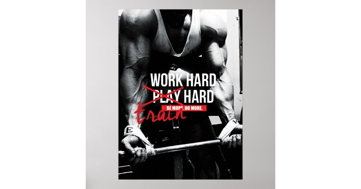 Workout Motivational Poster | Zazzle