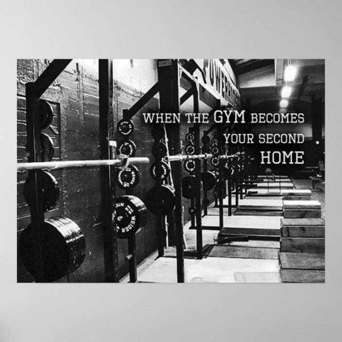 Workout Motivational Poster | Zazzle.com