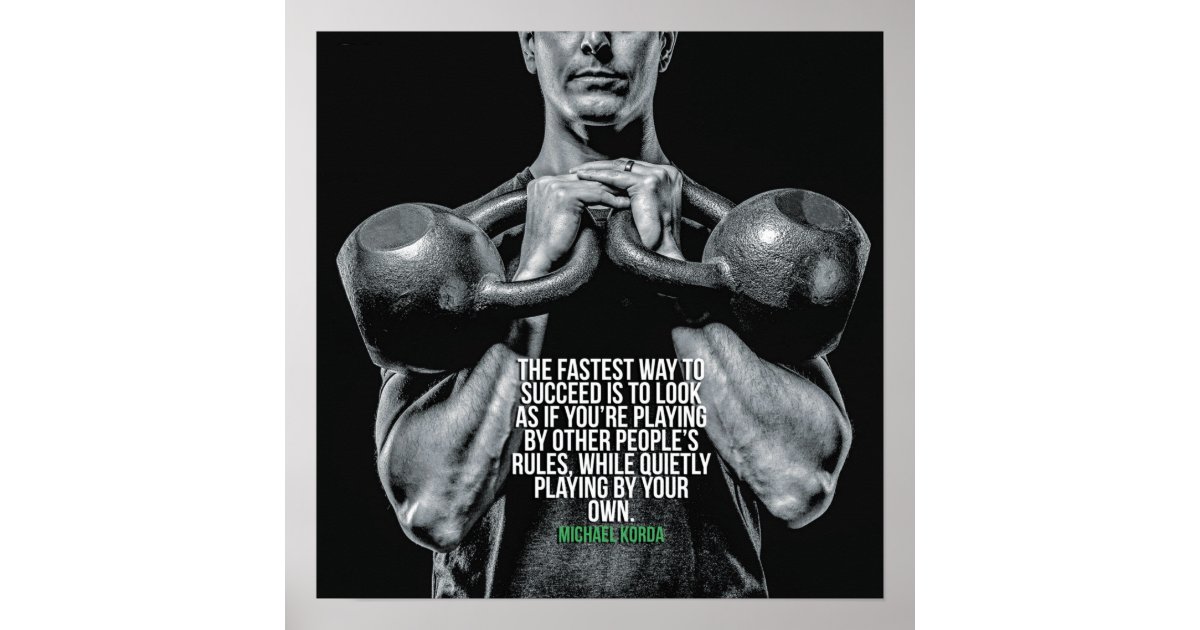 Workout Motivational Poster | Zazzle