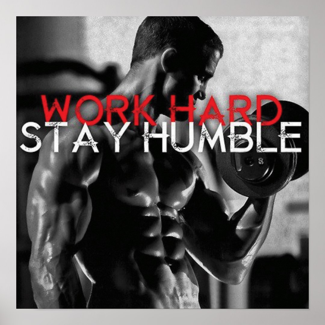 Workout Motivational Poster | Zazzle