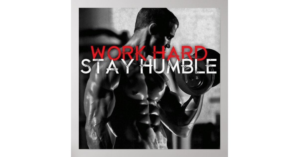 Workout Motivational Poster | Zazzle