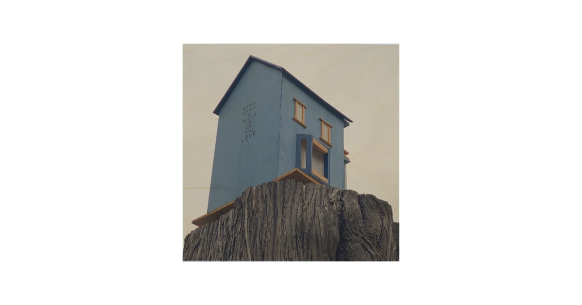 World2Celebrate: Let Us Sow Love Wood Wall Art | Zazzle
