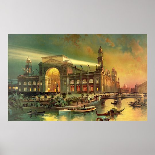 World Columbian Exposition 1892 Poster | Zazzle.com