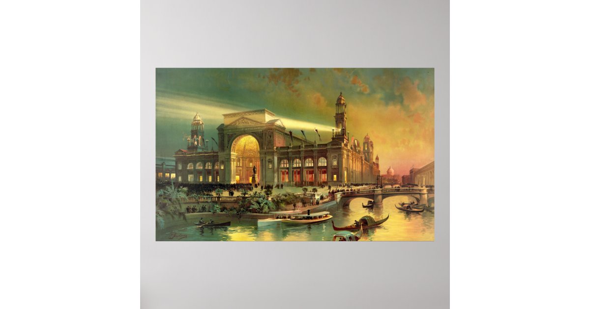 World Columbian Exposition 1892 Poster | Zazzle