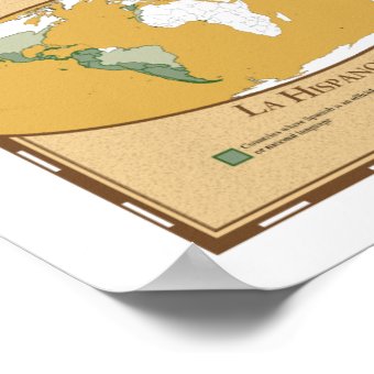 World Countries in their Local Language (Endonyms) Poster | Zazzle