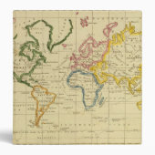 World engraved map 3 ring binder | Zazzle