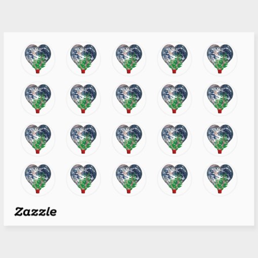 World Environment Day Classic Round Sticker | Zazzle