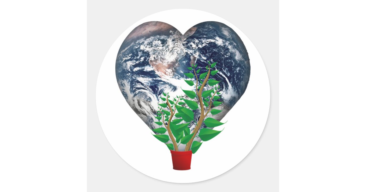 World Environment Day Classic Round Sticker | Zazzle