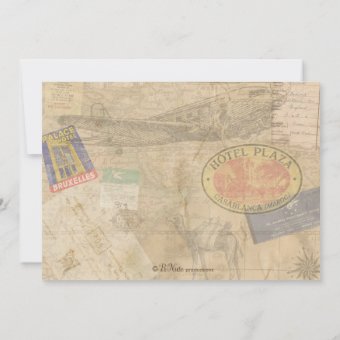 World Explorer Party Invitation | Zazzle