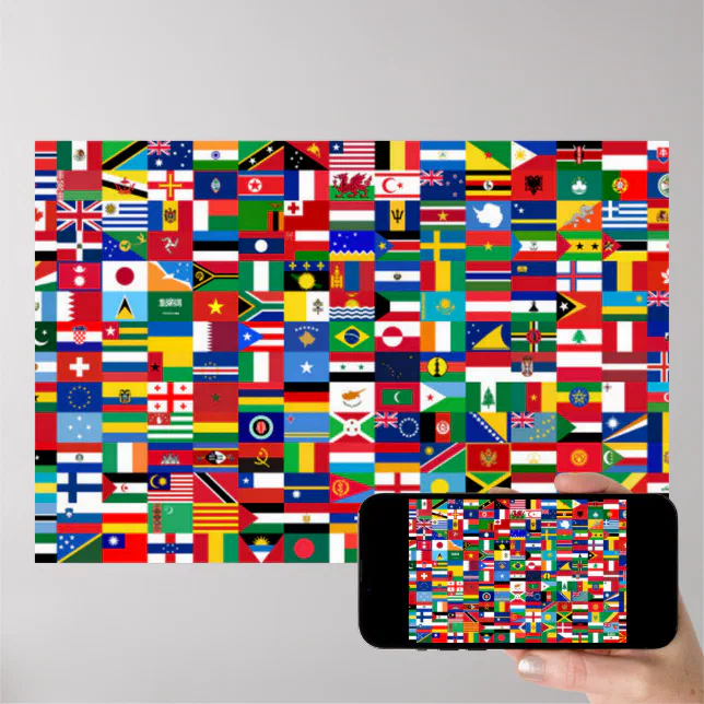 World Flags Poster | Zazzle