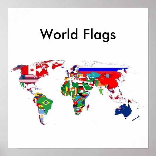 World Flags Poster | Zazzle.com