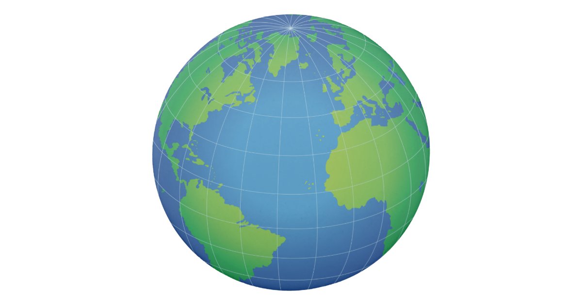 World Globe Map Eraser | Zazzle