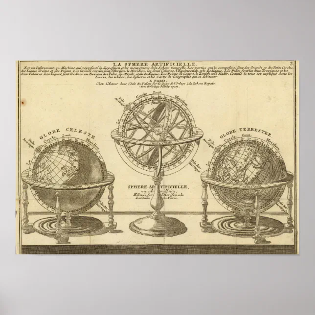 World Globe Poster | Zazzle