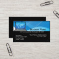 World Laptop/Computer Business Card | Zazzle