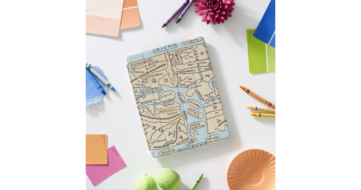 WORLD MAP 2ND CENTURY iPad SMART COVER | Zazzle