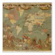 World Map Antique 1886 Illustrated Acrylic Print | Zazzle