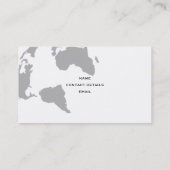 World Map Business Card | Zazzle