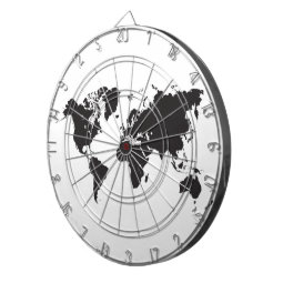 world map dart board | Zazzle
