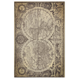 World Map Decoupage Paper | Zazzle