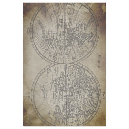 World Map Decoupage Paper | Zazzle