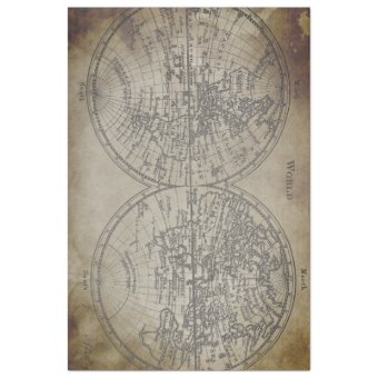 World Map Decoupage Paper | Zazzle