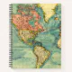 World Map Featuring United States Maps Geography Notebook | Zazzle