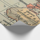 World Map Geography Wrapping Paper | Zazzle