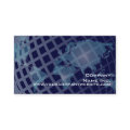 World Map International Telecommunications Blue Business Card | Zazzle