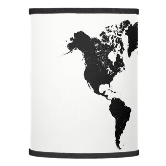 WORLD MAP LAMP SHADE | Zazzle