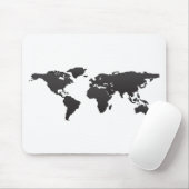 World Map Mouse Pad | Zazzle