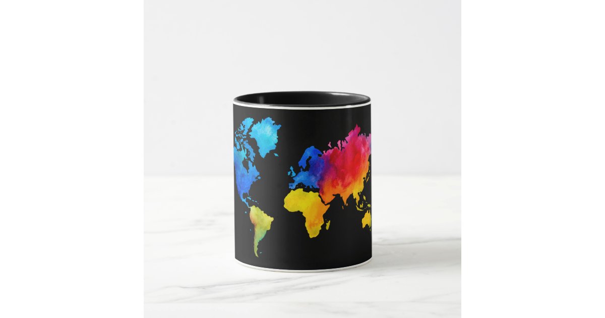 World Map. Mug | Zazzle