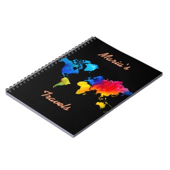World Map. Notebook | Zazzle
