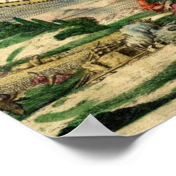 World Map of 1689 Gifts Poster | Zazzle