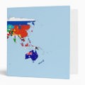World Map of Flags Binder | Zazzle