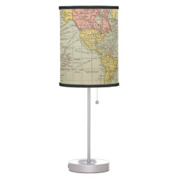 World Map Table Lamp | Zazzle