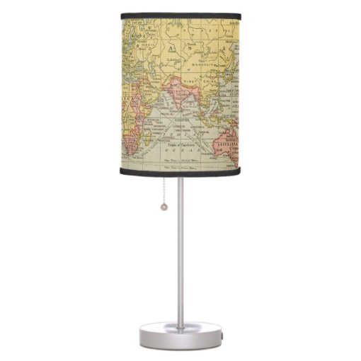 World Map Table Lamp | Zazzle